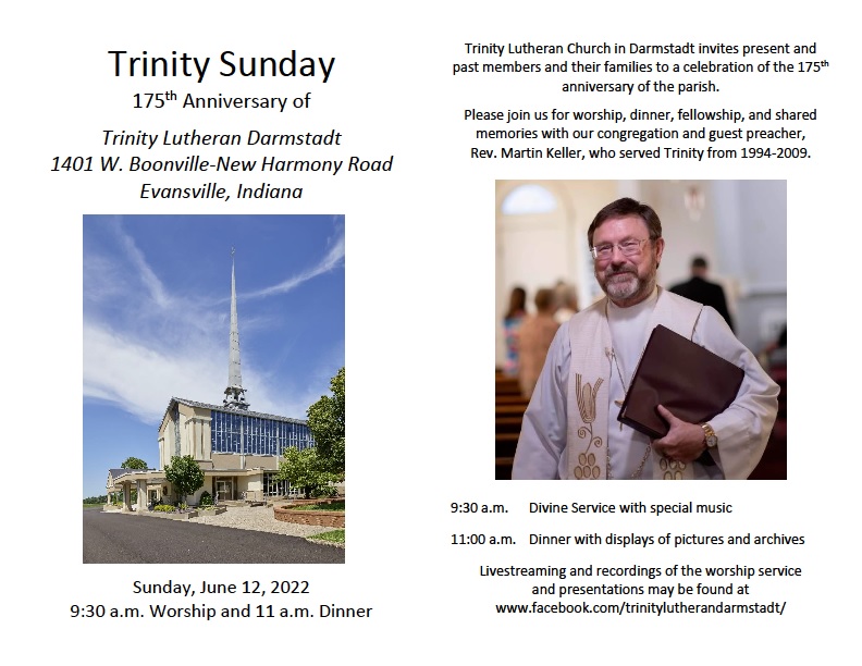 175th Anniversary | Trinity Lutheran Darmstadt